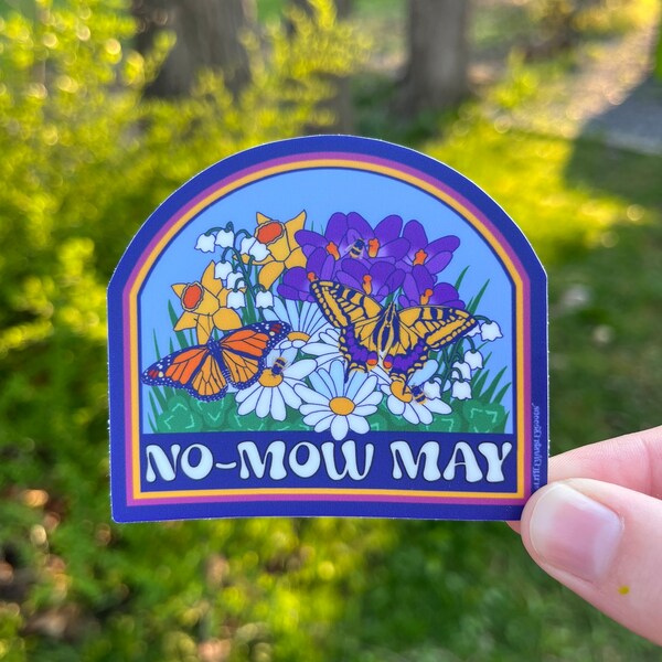 No Mow Sign - Etsy
