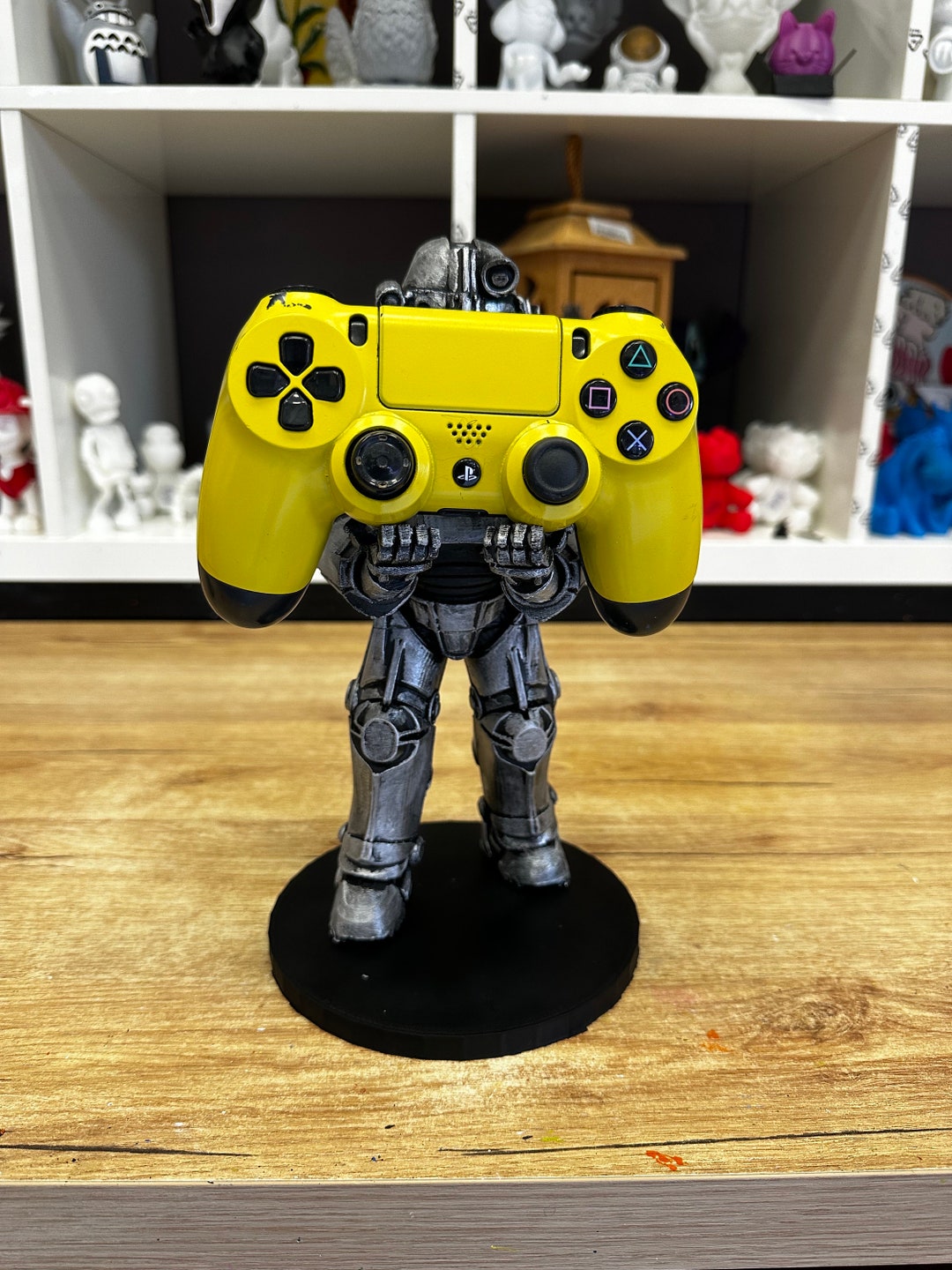 Power Armor Stand Controller/ Phone Holder, Gaming, Room Decor, Gift ...