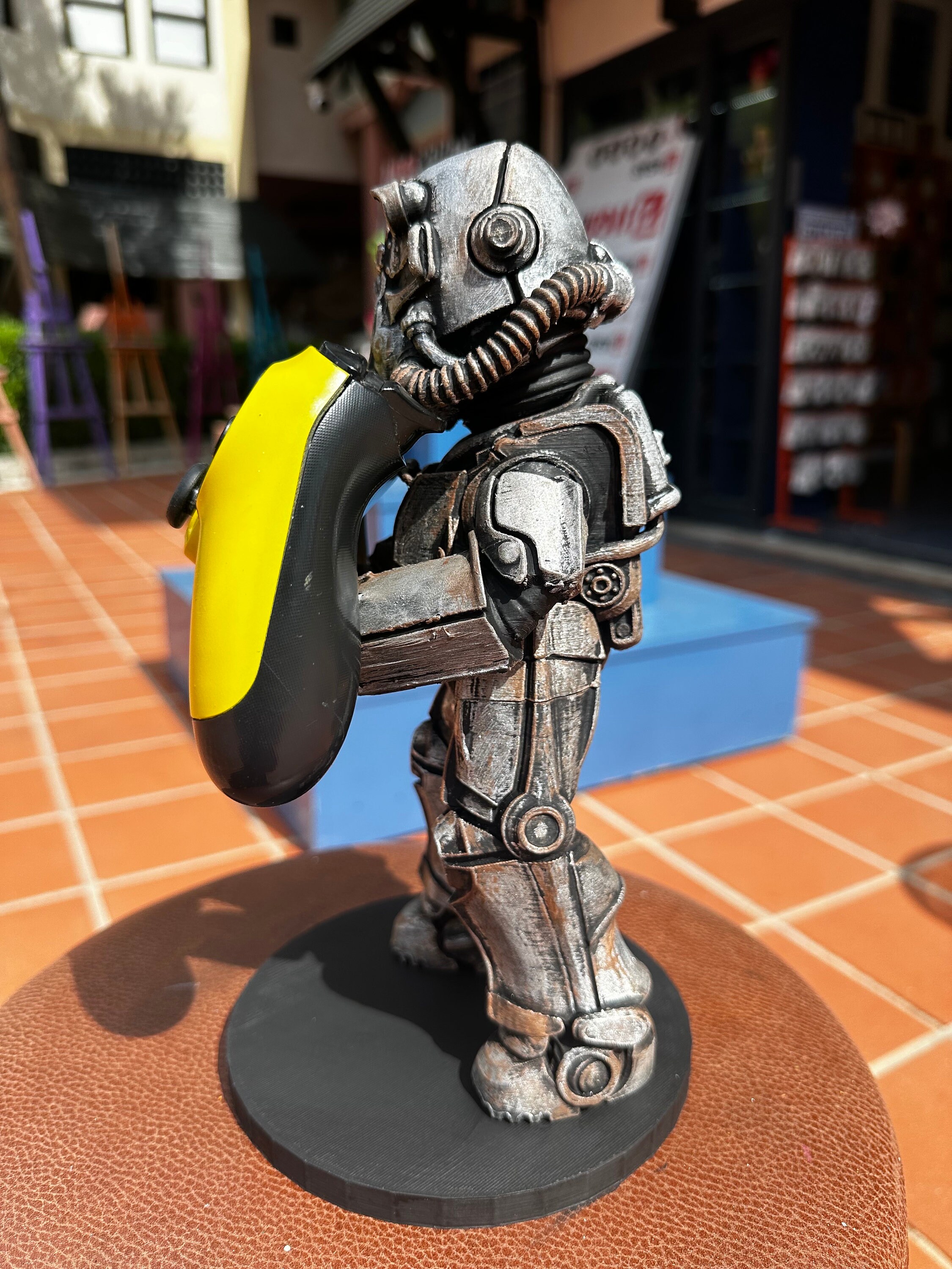 Power Armor Stand Controller/ Phone Holder, Gaming, Room Decor, Gift ...