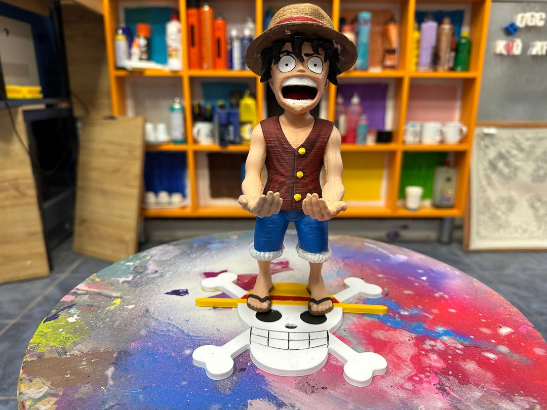 Monkey D. Luffy Stand Controller/ Phone Holder 3D Print - Etsy