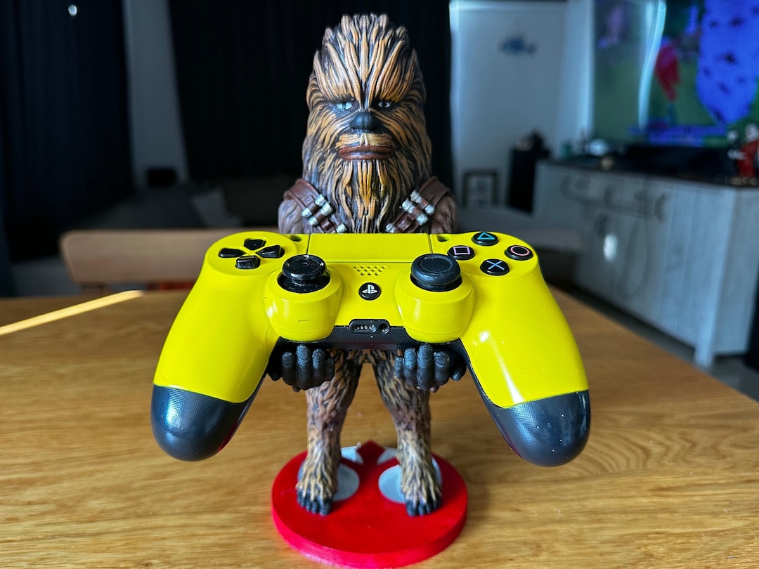 Star Wars, Chewbacca, Stand Controller/ Phone Holder 3D Print, Gaming ...