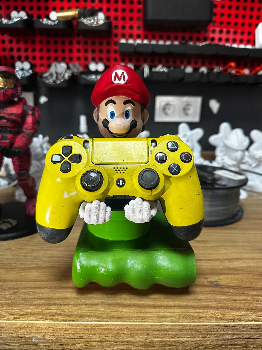 Mario, Super Mario, Gamer, Phone Holder, Joystick Holder, Controller ...
