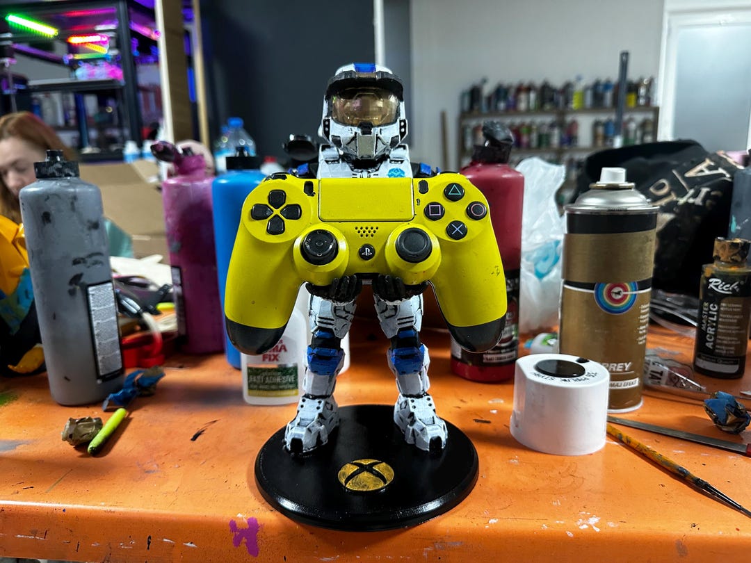 Halo, Chief, the Master Chief, Joystick Holder, Halo Controller Stand ...