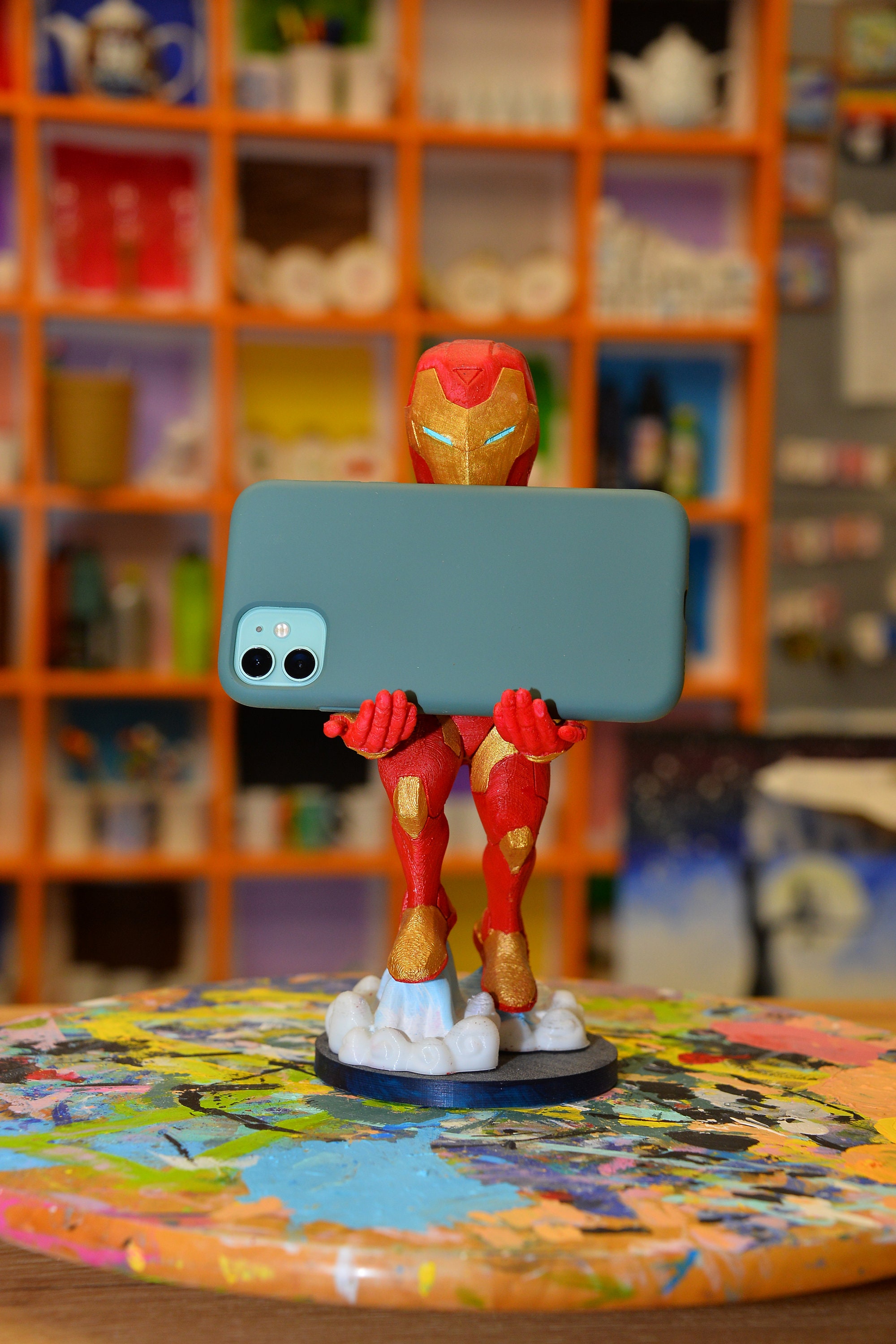 Iron Man Marvel Phone Holder Joystick Holder Controller - Etsy