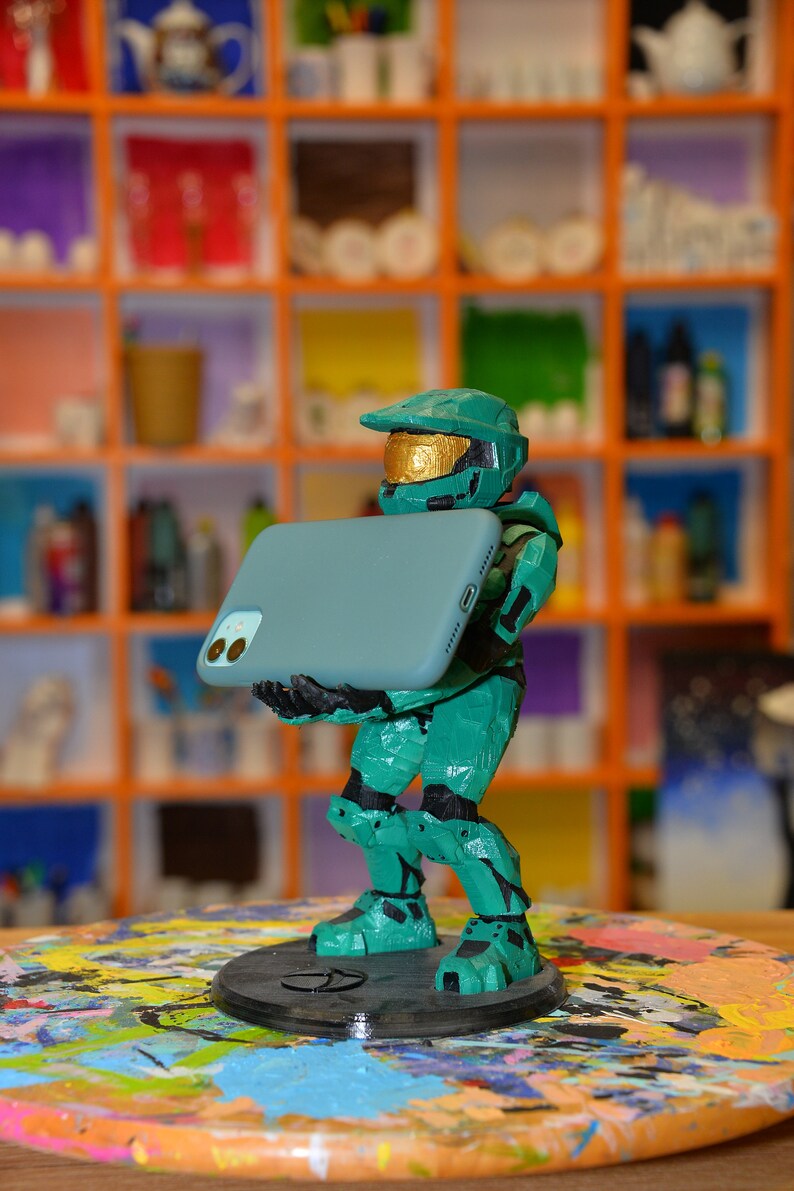 Halo Chief the Master Chief Joystick Holder Phone Holder - Etsy