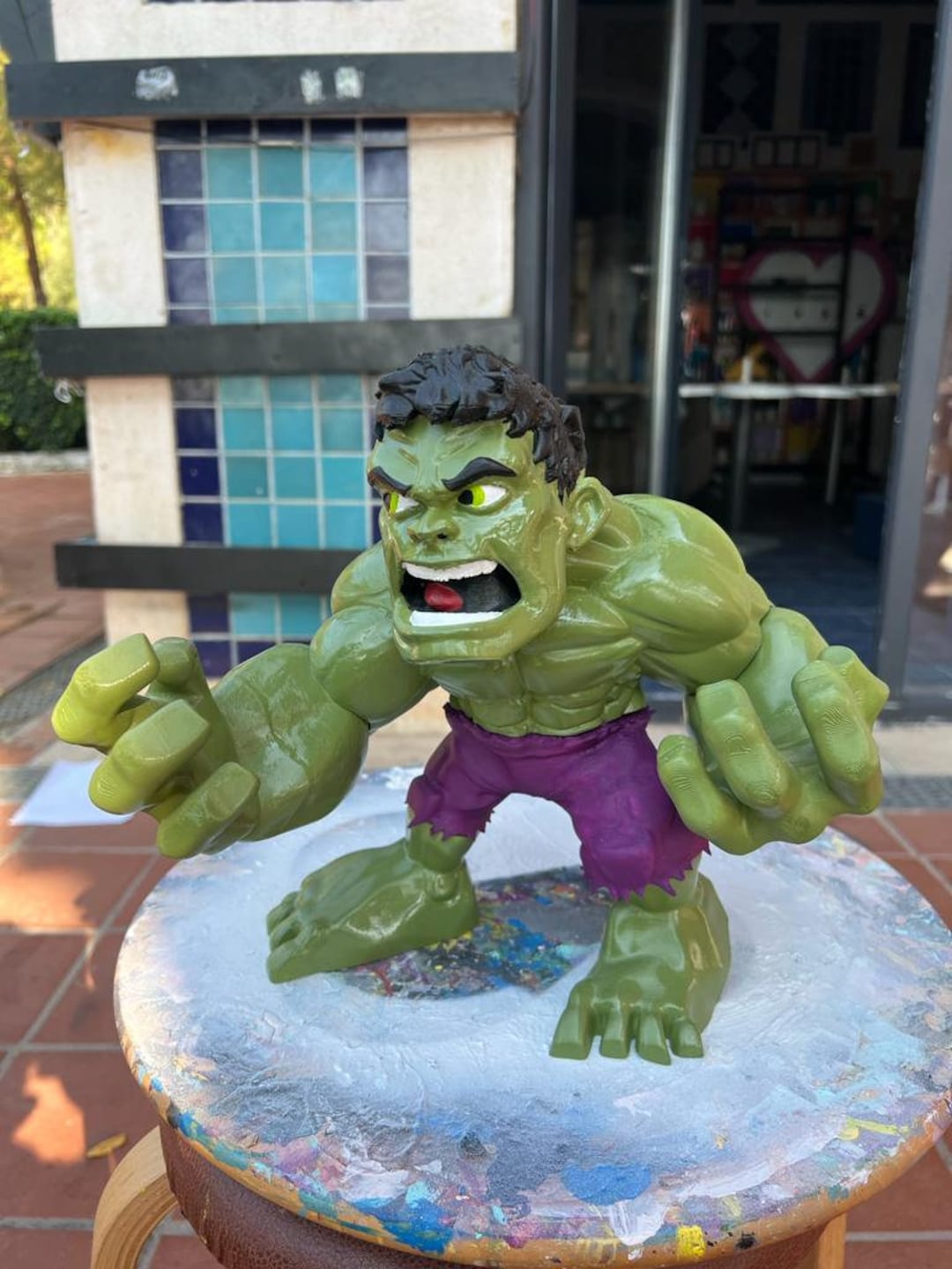 Hulk, Marvel, Phone Holder, Joystick Holder, Controller Stand, Room ...