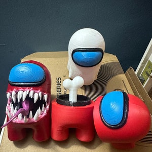 Among Us 3d Figure, 3d Model, 3d Home Decor, Game Room Decor, Christmas ...