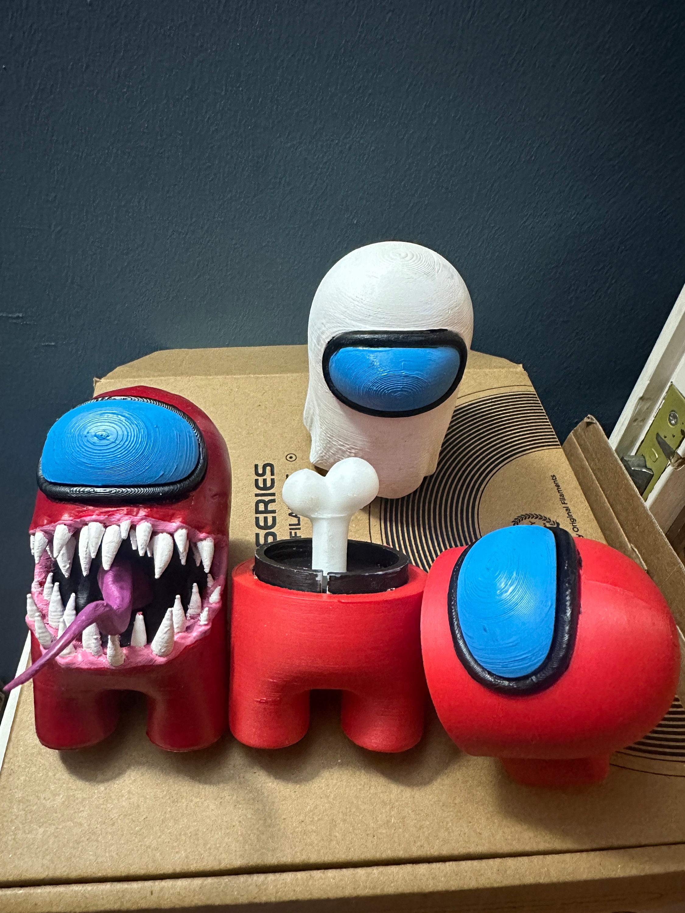 Among Us 3d Figure, 3d Model, 3d Home Decor, Game Room Decor, Christmas ...