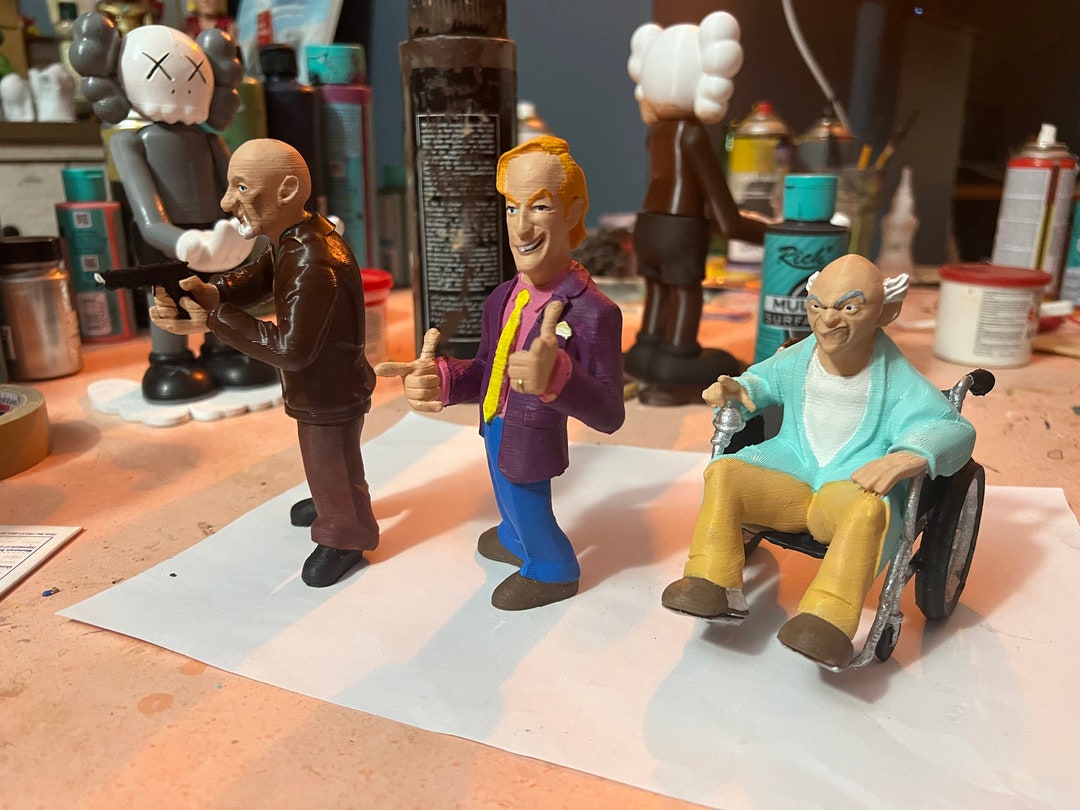 Breaking Bad Figures, 3d Prints, Room Decor, Gift for Friends, HECTOR ...