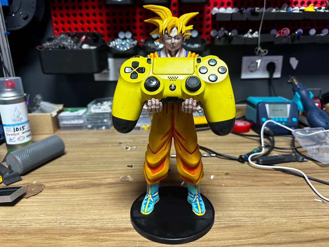 Goku, Dragon Ball, Anime, Phone Holder, Joystick Holder, Controller ...