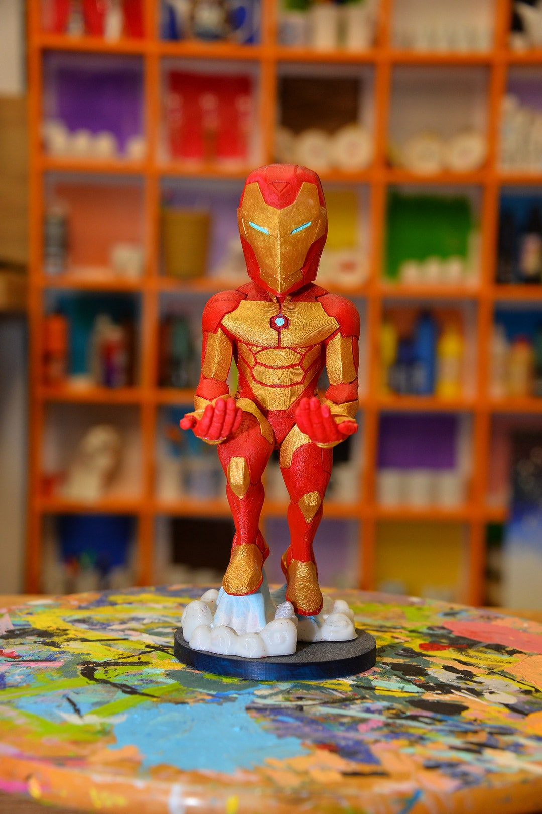 Iron Man, Marvel, Phone Holder, Joystick Holder, Controller Stand, Room ...