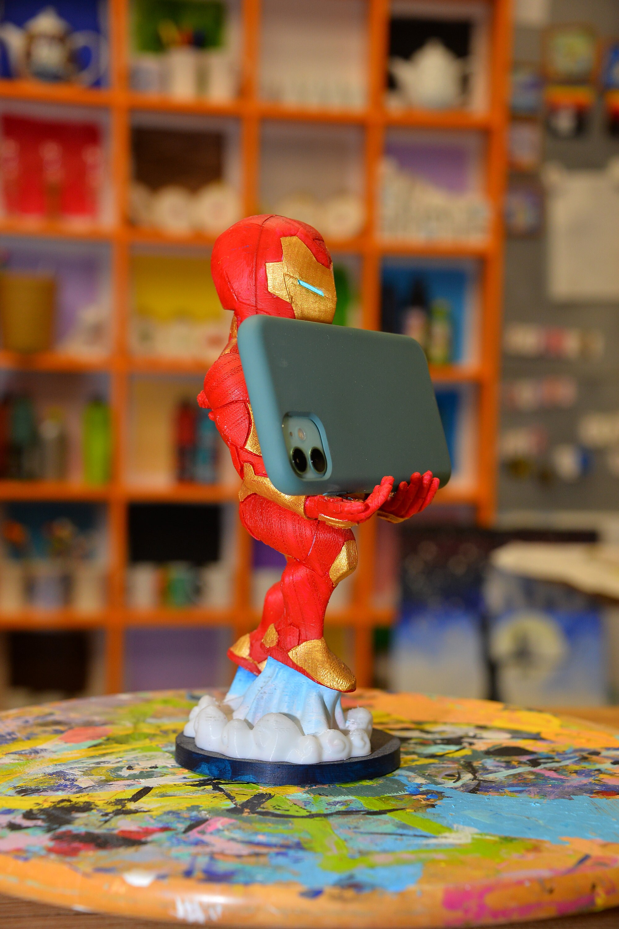 Iron Man Marvel Phone Holder Joystick Holder Controller - Etsy