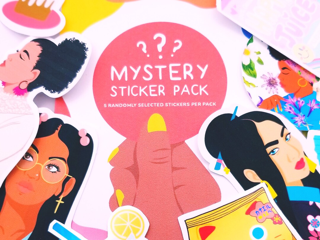 Yaya's Mystery Sticker Pack - Etsy
