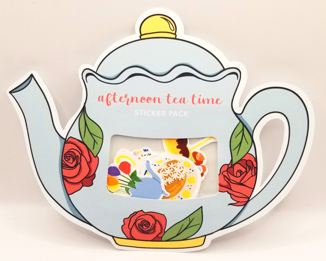 Afternoon Tea Time - Sticker Pack - Etsy