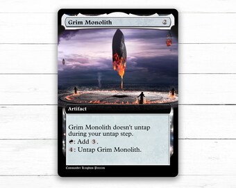 Grim Monolith Proxy | Etsy UK