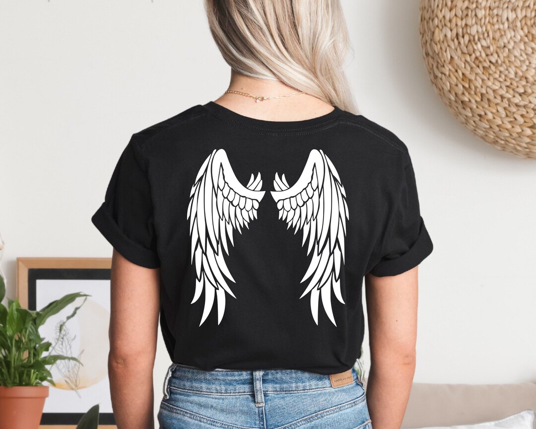 Angel Wing Shirt, Back T-shirt Designs, Trendy Shirts, Personal Gift ...