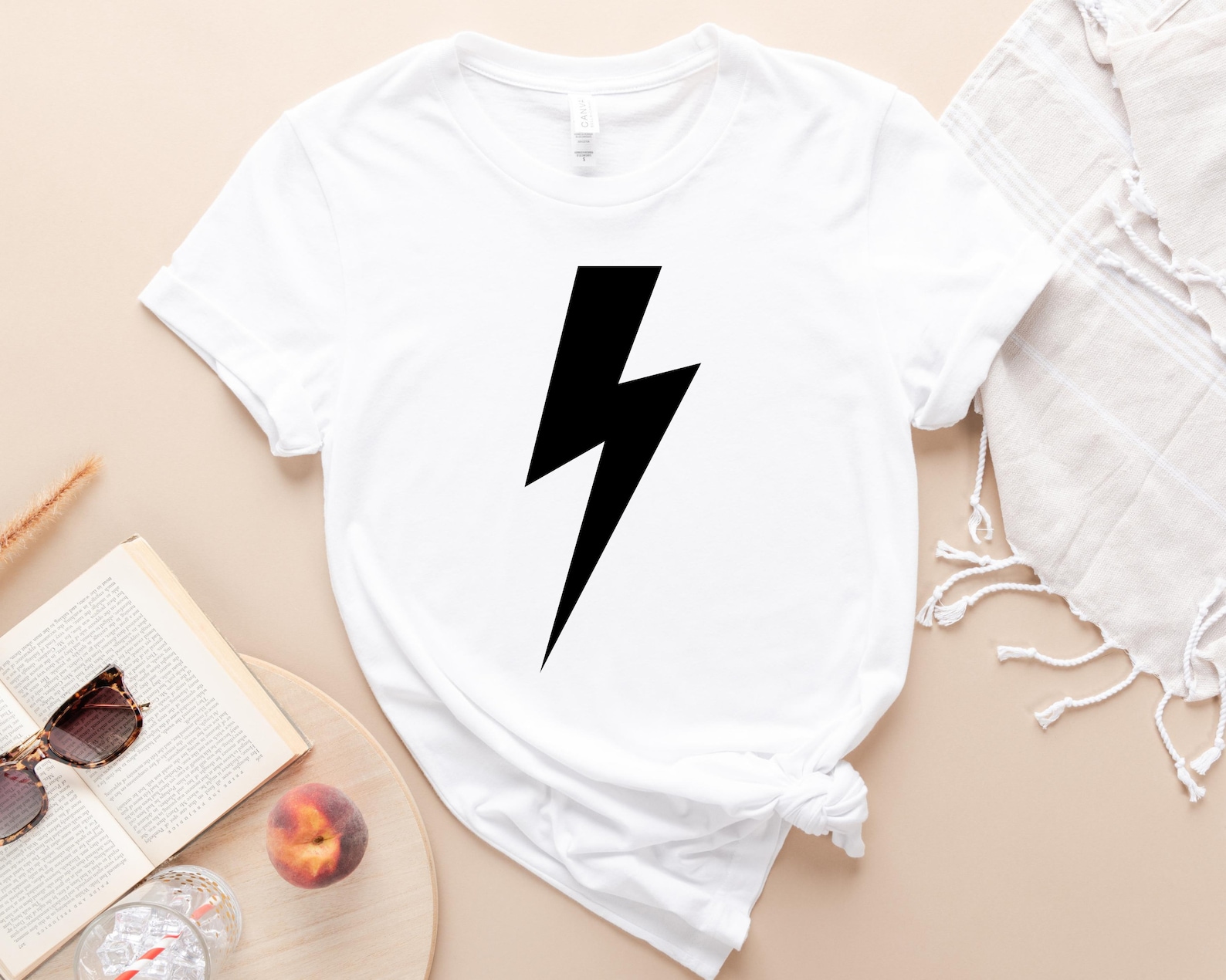 Lightning Bolt T-shirt Lightning Thunder Shirt Flash - Etsy
