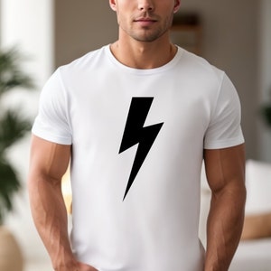 Lightning Bolt T-shirt, Lightning Thunder Shirt, Flash T-shirts ...