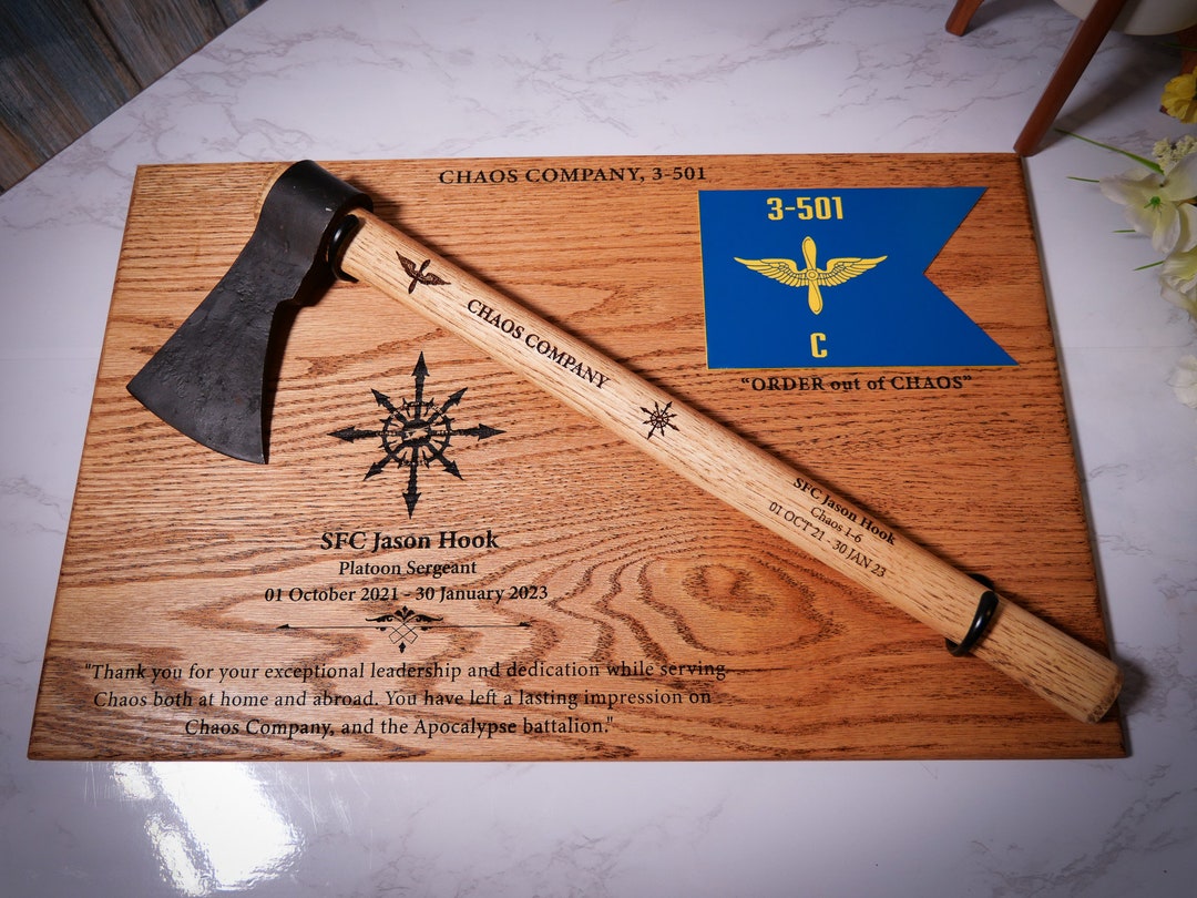 Aviation Army Reserve Hatchet Hanger Plaque L Military - Etsy