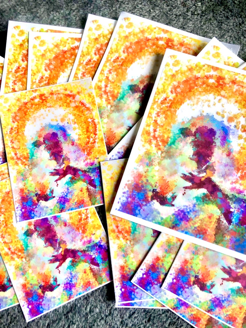 Mater Dolorosa decal sticker Journal Our Lady of Sorrows CLEAR sticker ...