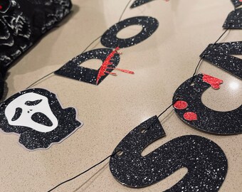 Scream Banner Ghostface Banner Scream Movie Party Scream - Etsy