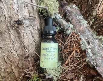 Usnea Double Extract Tincture Old Mans Beard Tincture Usnea Lichen ...