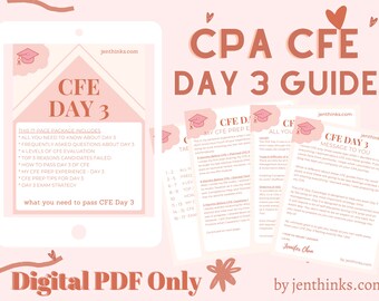 Cpa Exam Guide - Etsy