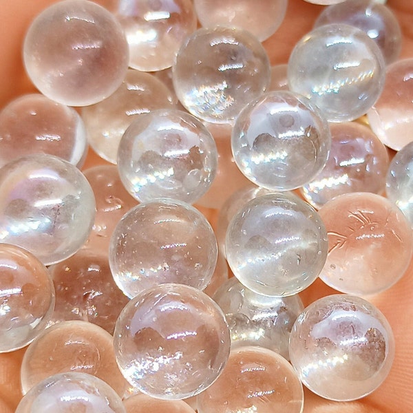 Clear Glass Mini Marbles - Etsy