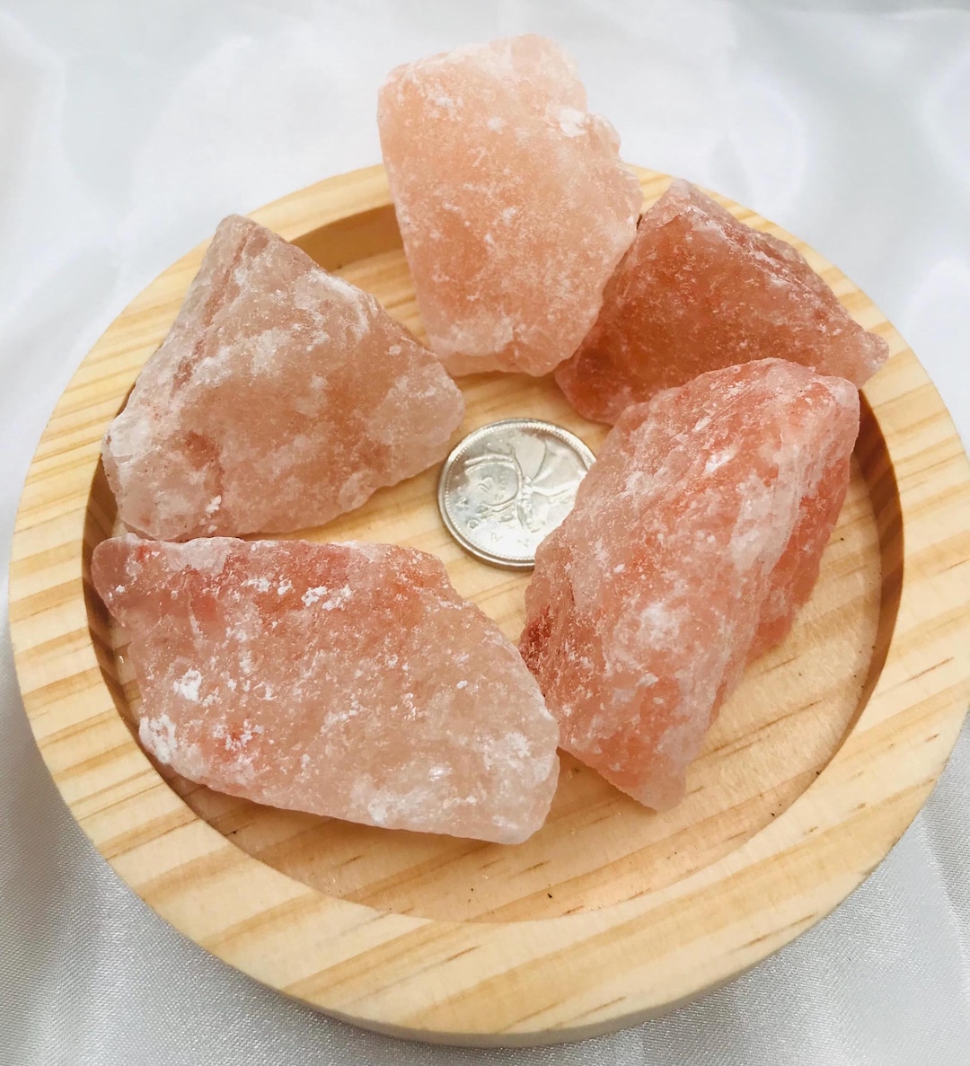 ONE Large Himalayan Pink Crystal Salt Pink Rough Himalayan Salt Chunk ...