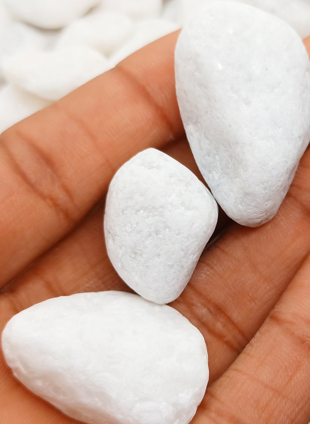 WHITE CRYSTAL Quartz Rock, Natural Crystal Stone Gem Elegance in Stone ...