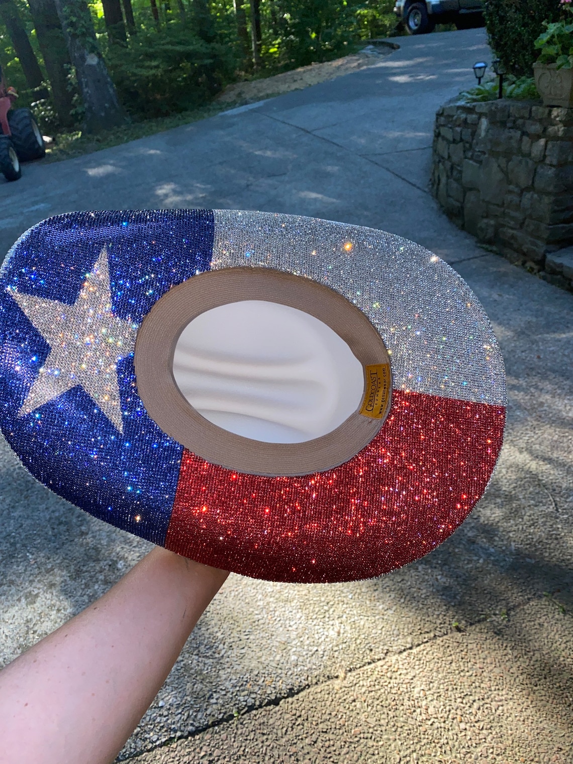 Texas Flag Rhinestone Hat - Etsy