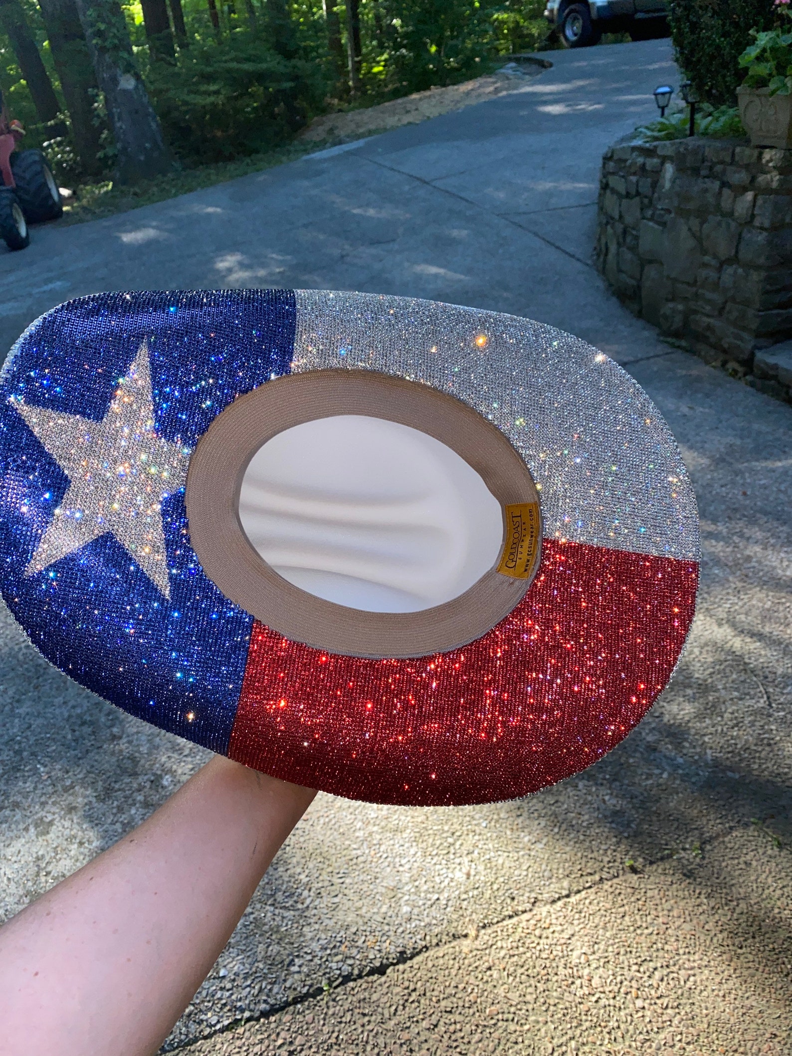 Texas Flag Rhinestone Hat - Etsy