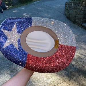 Texas Flag Rhinestone Hat - Etsy