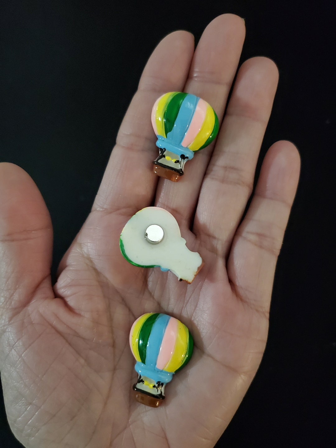 Hot Air Balloon Magnets, Fridge Magnet - Etsy