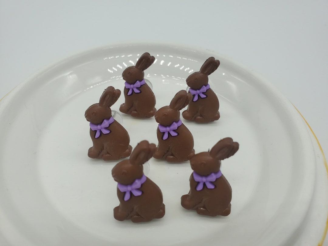 Rabbit Push Pins Easter Rabbit Pins Cork Board Pins - Etsy