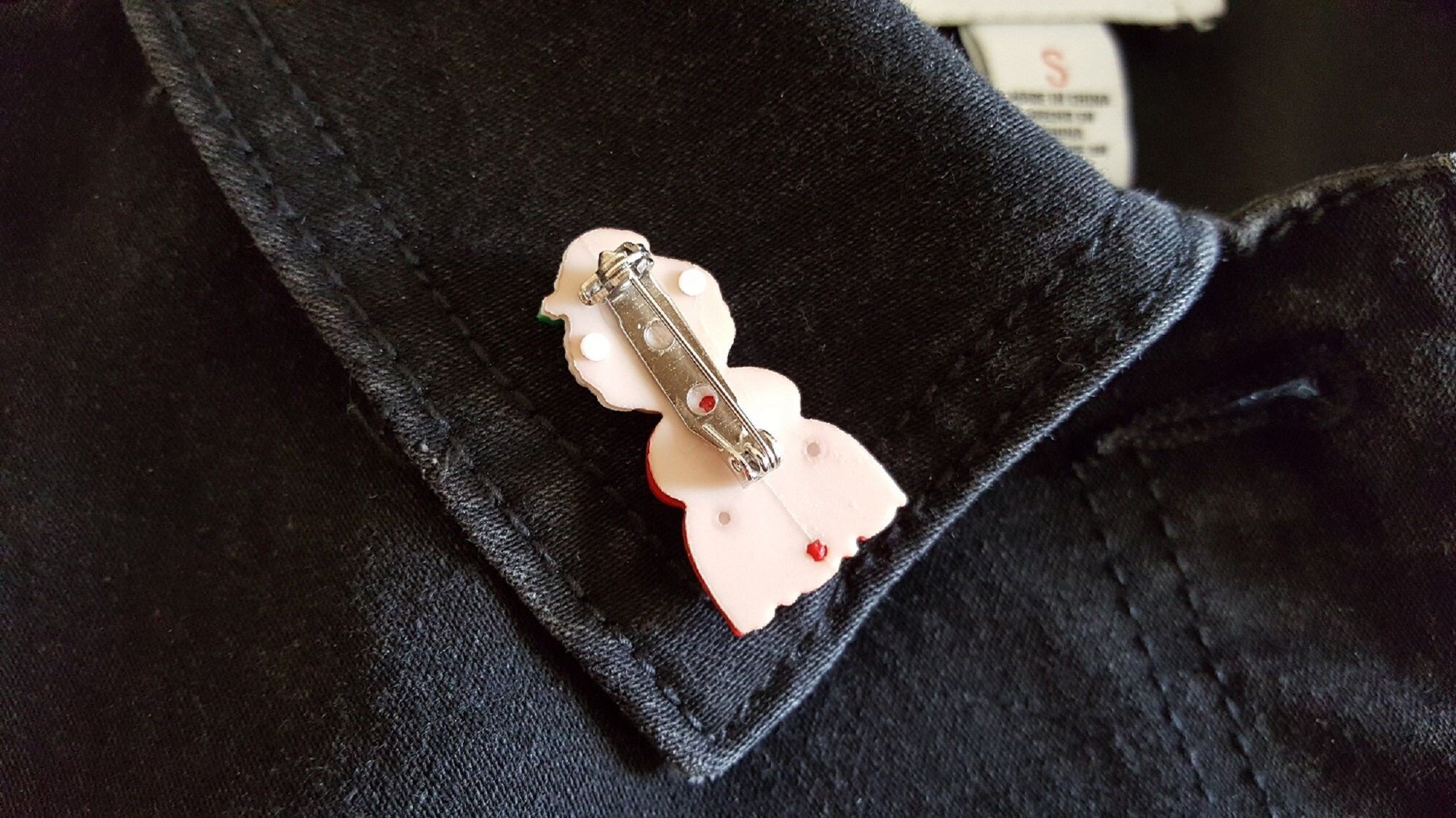 Santa Claus and Mrs. Claus Lapel Pin Set - Etsy