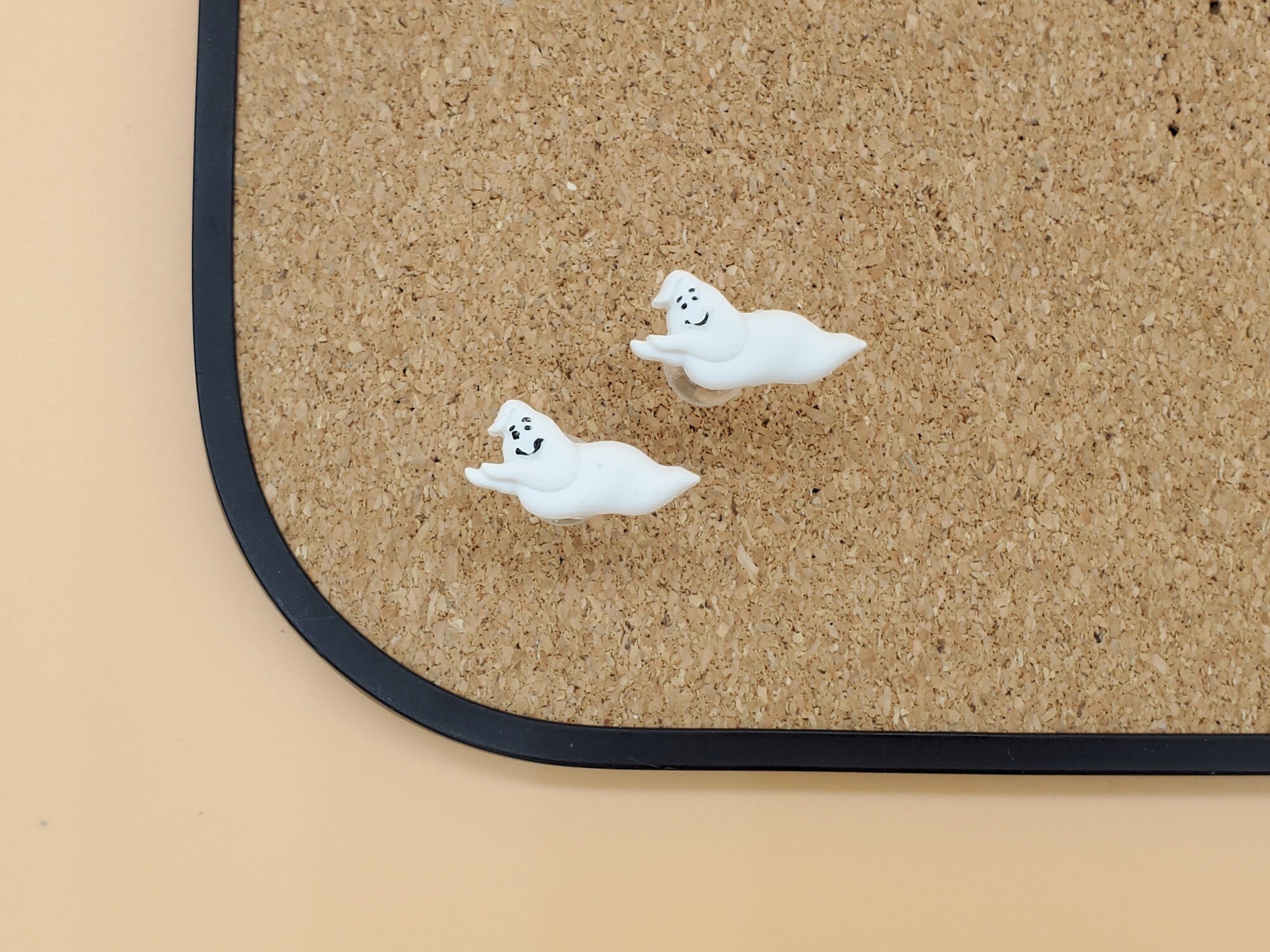 Haunted House and Ghost Cork Board Pins Halloween Push Pins - Etsy