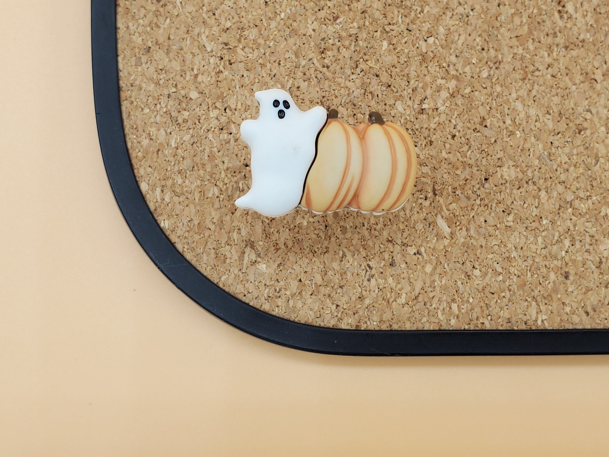 Haunted House and Ghost Cork Board Pins Halloween Push Pins - Etsy