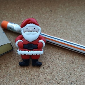 Santa Claus and Mrs. Claus Lapel Pin Set - Etsy