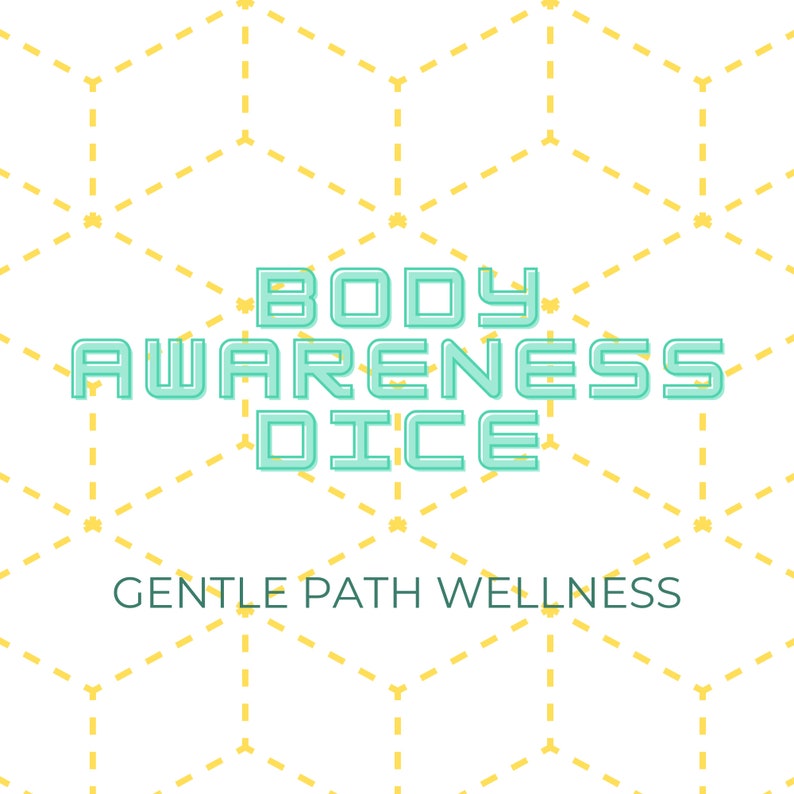 Body Awareness Dice- Digital Download - Etsy