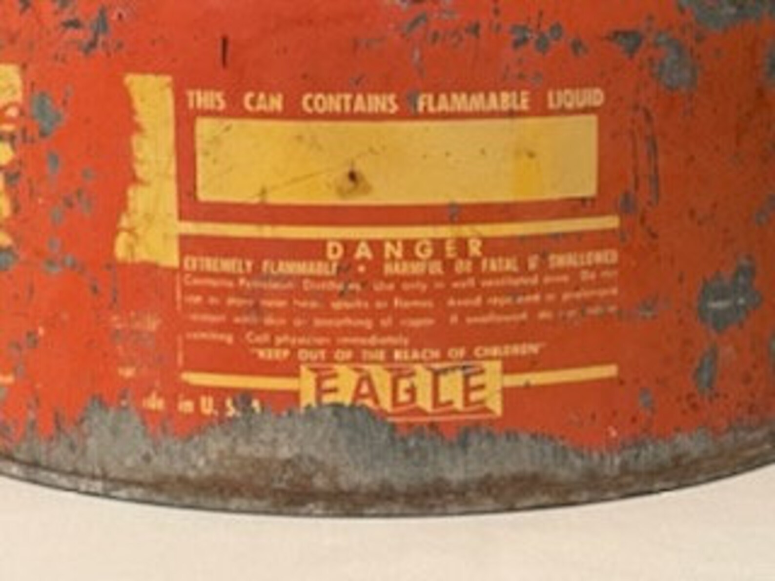 Vintage Eagle Manufacturing Company Galvanized Gasoline Can - Etsy