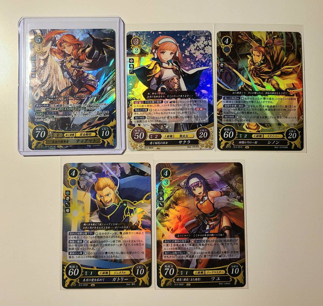 Set 14 "fe Fates, Radiant Dawn and Path of Radiance: Eyegazing Future ...