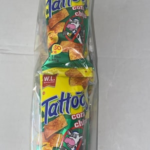 Tattoos Corn Chips Cheese Flavor Pinoy Philippines - Etsy