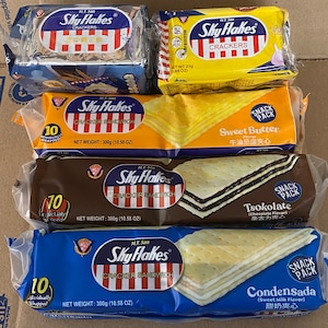 M.Y. San Skyflakes Cracker Sandwich Assorted Flavors Five - Etsy