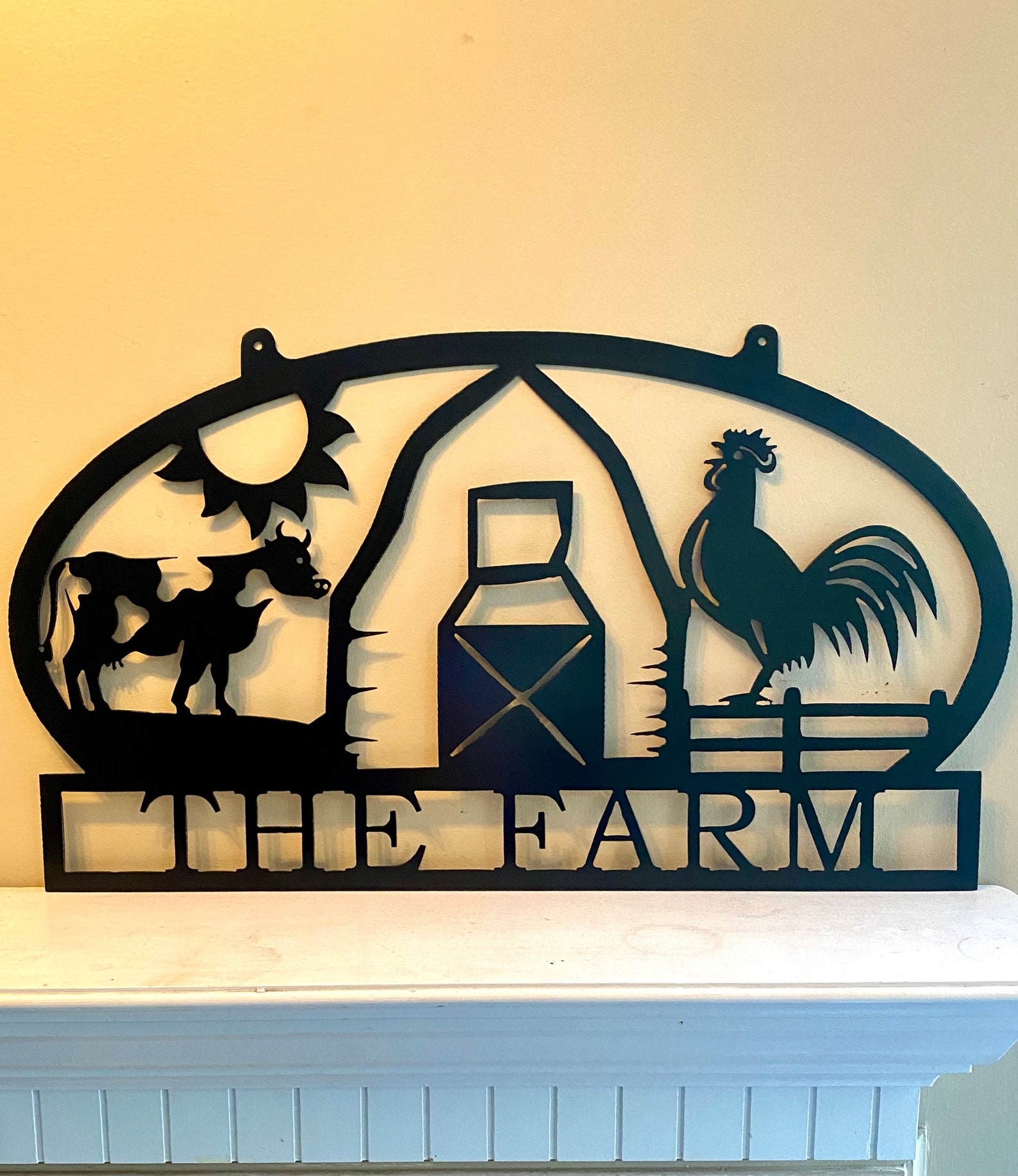 Custom Farm Sign / the Farm Sign / Personalized Farming Sign / Metal ...