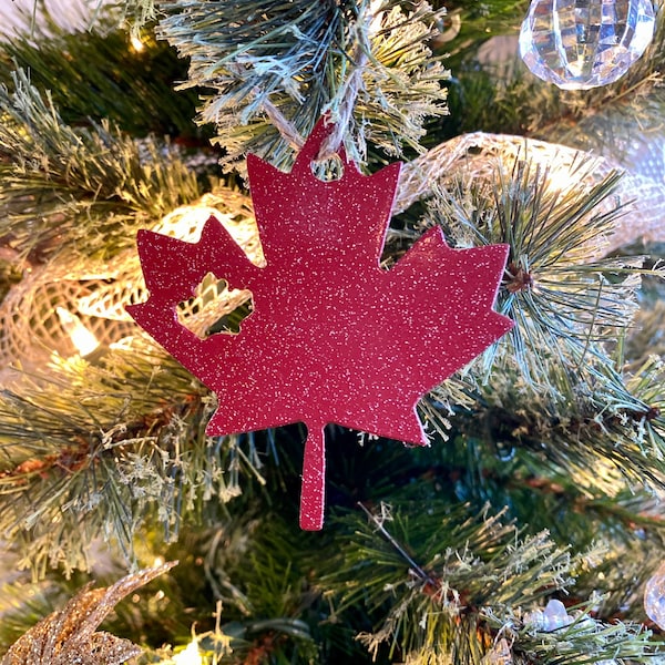 Canadian Christmas Ornaments - Etsy Canada
