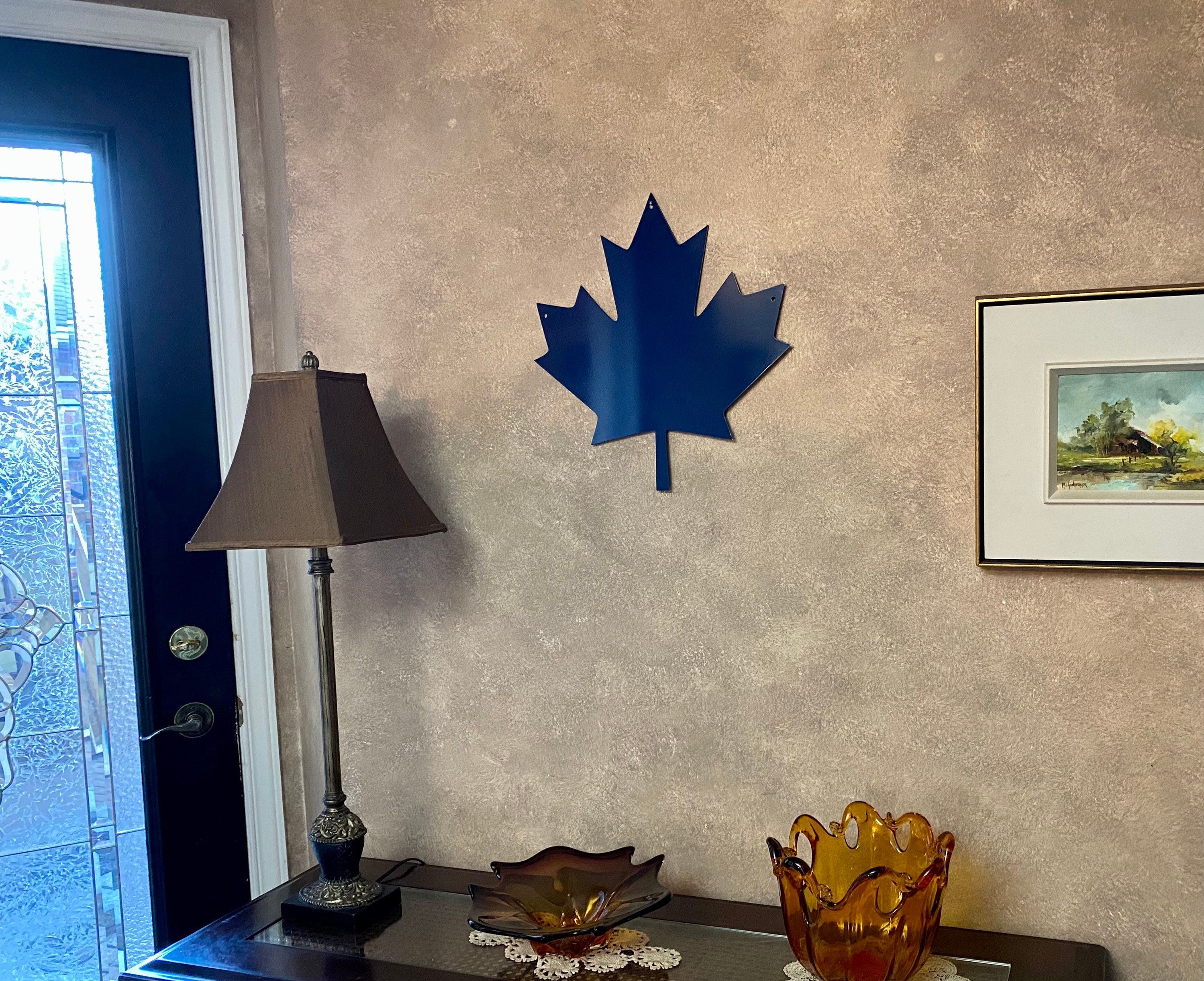 Metal Maple Leaf /maple Leaf Wall Art / Maple Leaf Home Decor ...