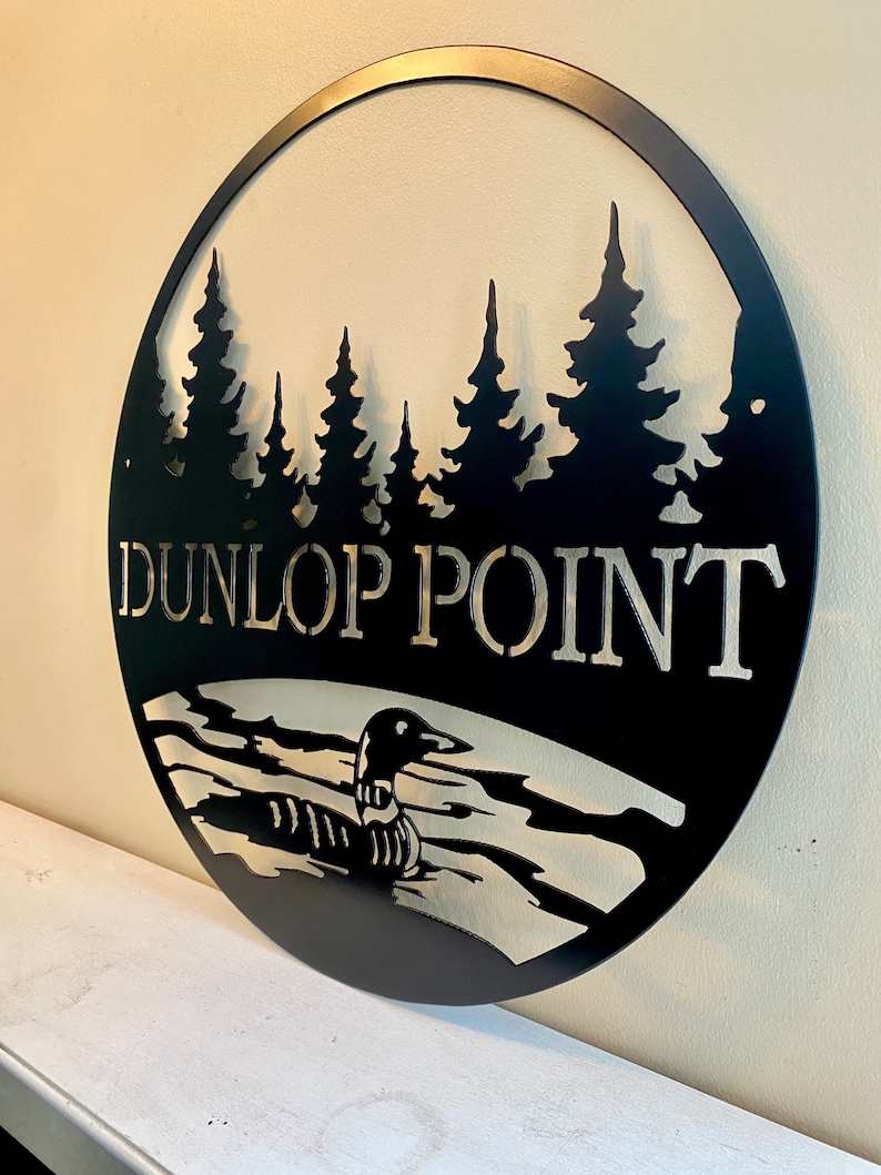 Custom Loon Cottage Sign / Custom Loon Sign / Loon Sign / Forest and ...
