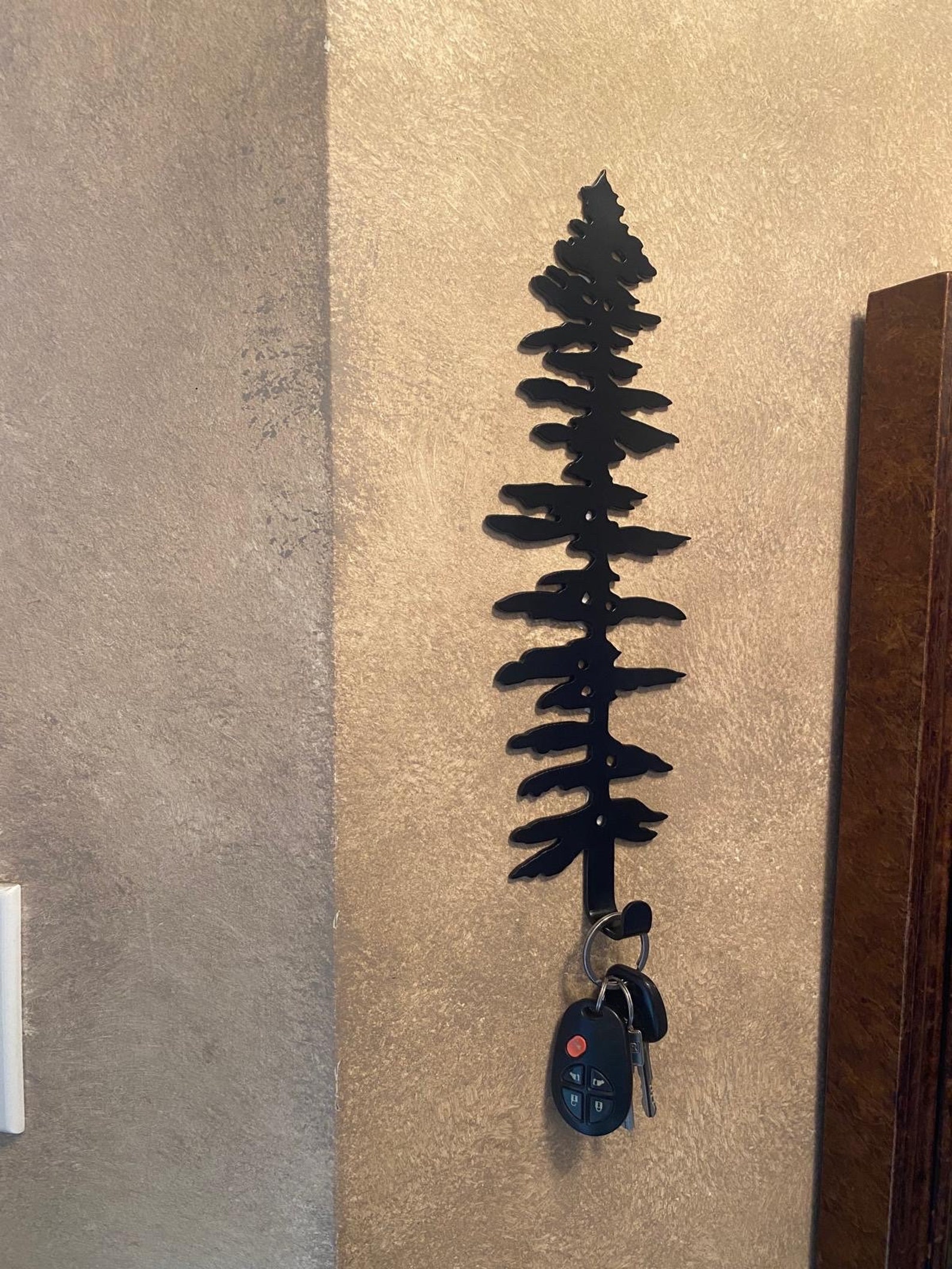 Tree Key Holder / Metal Tree Keyhook / Tree Metal Hook / Forest Home ...