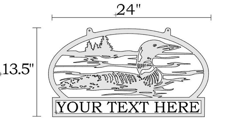 Custom Lake Metal Sign / Custom Cottage Sign/ Personalized Wall Decor ...